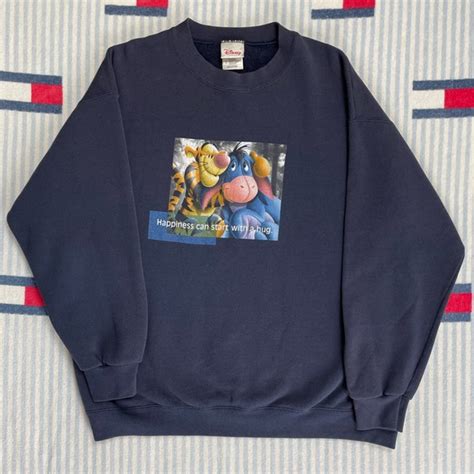 Disney Shirts Vintage Disney Winnie The Pooh Tiger Eeyore Crewneck