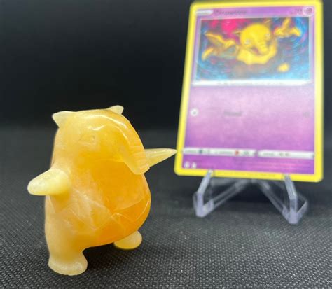 Drowsy Crystal Pokémon Calcite Figure Etsy