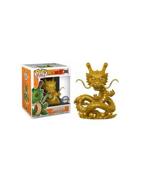 Funko Pop Dragon Ball Z Shenron Dragon Gold Exclusive 15cm