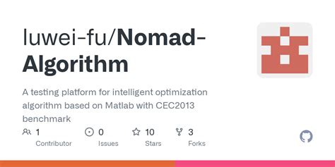 Github Luwei Funomad Algorithm A Testing Platform For Intelligent Optimization Algorithm