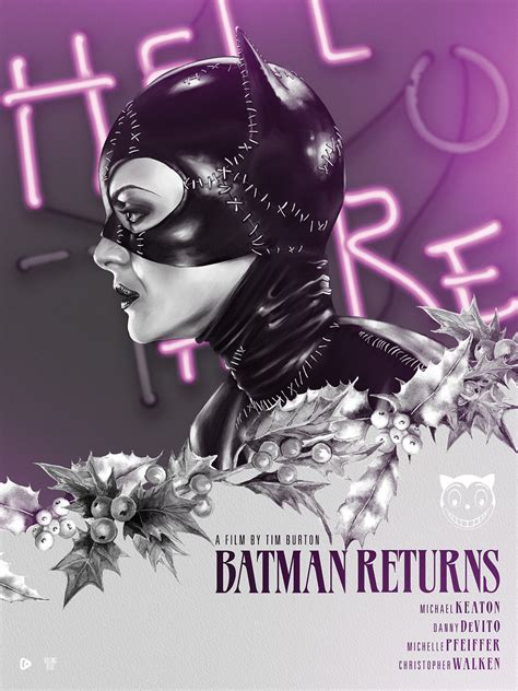 Batman Returns Variant Poster By Creativebylucas