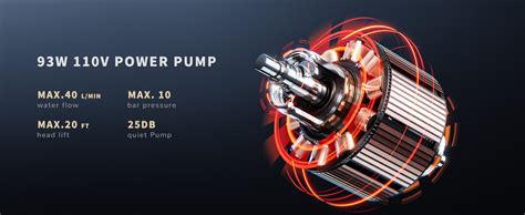 Zeropone Hot Water Recirculating Pump 93w Water Circulator Pump Npt 3