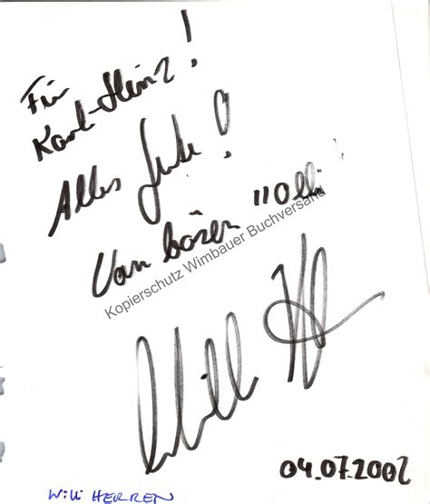 Original Autogramm Wilhelm Willi Herren Autograph Signiert Signed