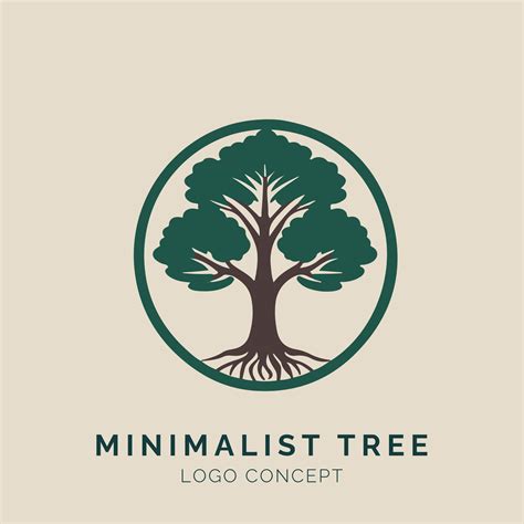 Minimalist Tree Minimalist Logo Concept 46432714 Vector Art At Vecteezy