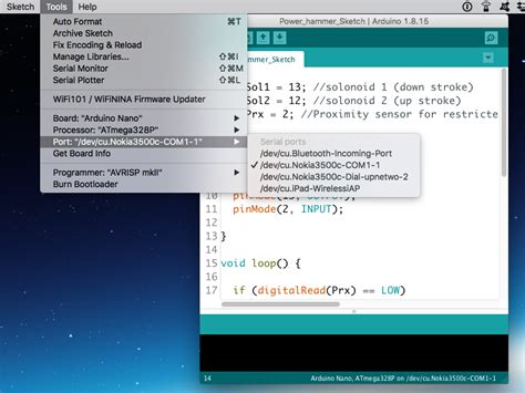 Upload Script To Arduino Nano Using High Sierra On MacBook Pro IDE 1 X Arduino Forum