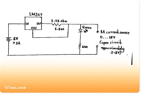 Led Current Source Circuit Simple Led Driver Circuit