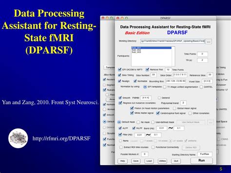 Ppt Data Processing And Analysis Of Resting State Fmri Part Ii Powerpoint Presentation Id