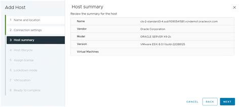Add An Esxi Host To An Oracle Cloud Vmware Solution Cluster