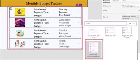 How To Display SharePoint List Items In PowerApps Gallery