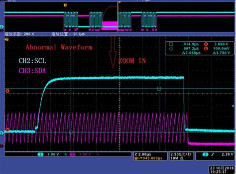 TCA SDA Abnormal Zigzag Wave Interface Forum Interface TI E E Support Forums