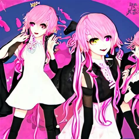 Vocaloid Vflower In Soviet Style Art Stable Diffusion