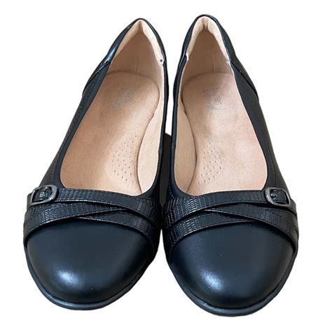 Lauren Blackwell Shoes Lauren Blackwell Leonora Black Flats Shoes Womens Size 75 Poshmark