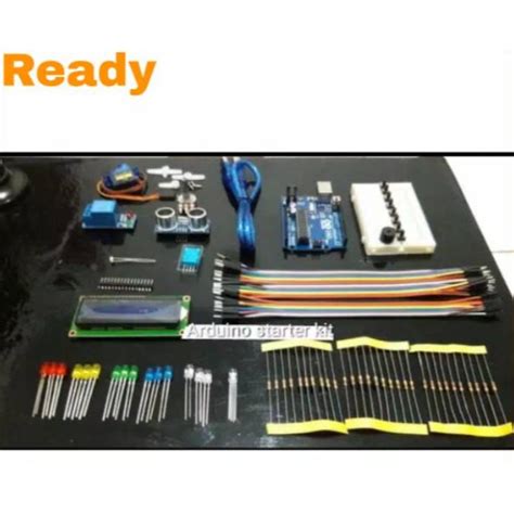 Jual Arduino Uno R3 Starter Kit Dip Komplit Shopee Indonesia