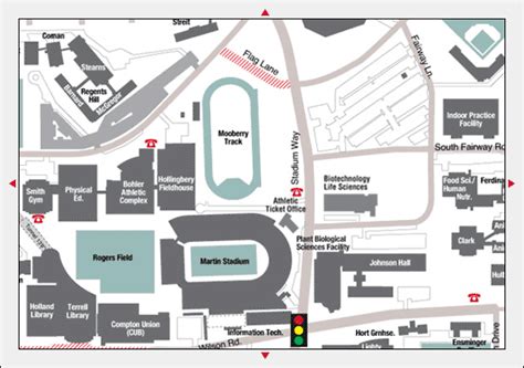 Wsu Campus Map Washington State University Campus Map Wsu
