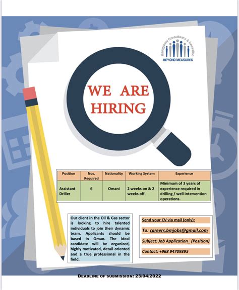 Prathibha Nair On Linkedin Hiring For The Following Posts In Oil And Gas Sector 1 Assistant