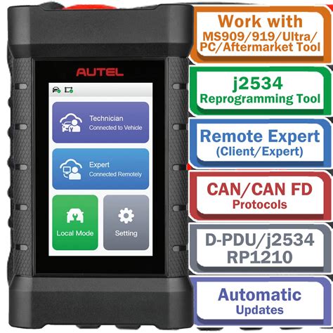 Autel Vci Maxiflash Xlink J2534 Reprogramming Tool Expert Driven Remote