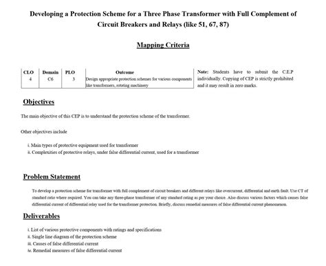 Solved Developing A Protection Scheme For A Three Phase Chegg