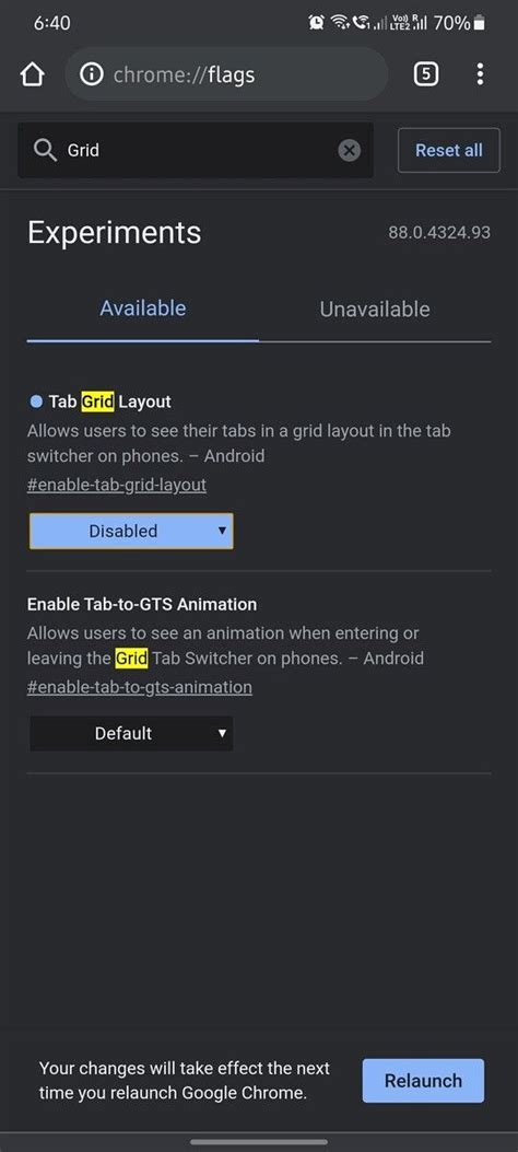 Update Disabled How To Turn Off Google Chrome For Android S Grid View For Tabs