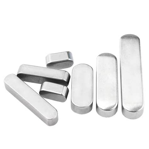 Din6885 Type A Round Ends Carbon Steel Stainless Steel Parallel Key Deep Pattern Type C Parallel