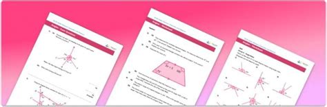 Angles Worksheet Gcse Maths Free Third Space Learning