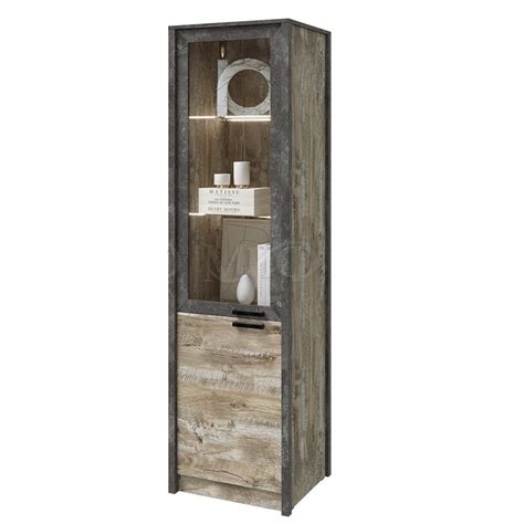 Купить Пенал стекло Амели МИФ в Ростове на Дону отличные цены на шкафы витрины Интернет