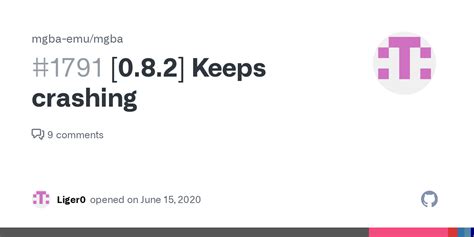 Keeps Crashing Issue Mgba Emu Mgba GitHub