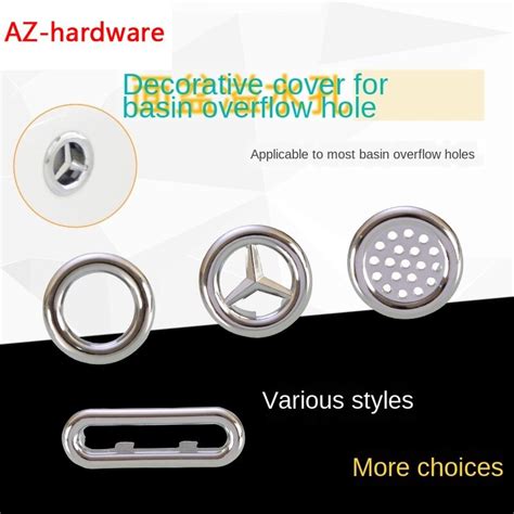 Ceramic Basin Overflow Decorative Cover Wash Face Vicedeal