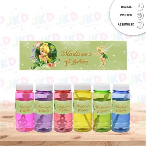 Tinkerbell Bubbles Etsy