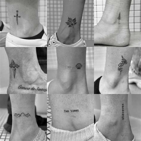 Ankle Tattoos Small