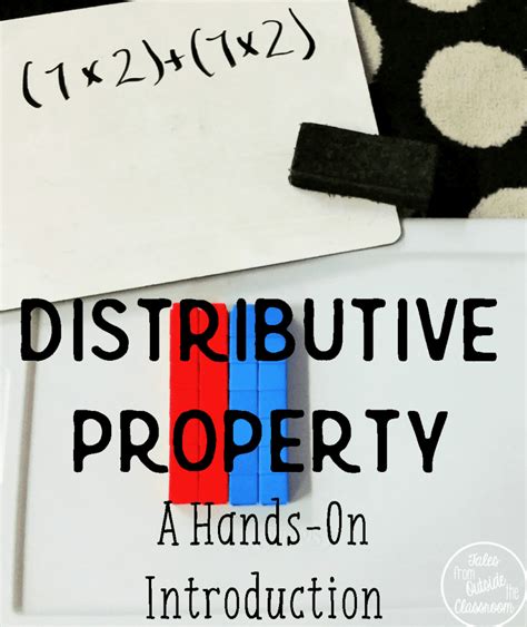 Distributive Property A Hands On Introduction Tales From Outside The Classroom