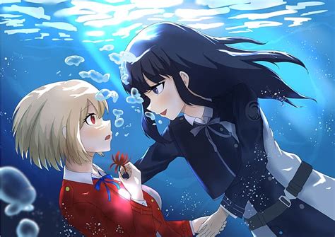 1640x2360px Free Download Hd Wallpaper Anime Anime Girls Lycoris