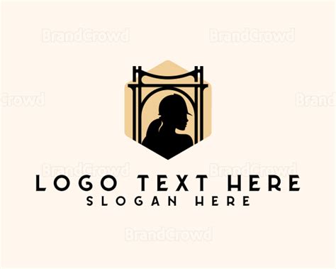 Female Construction Engineer Logo Brandcrowd Logo Maker