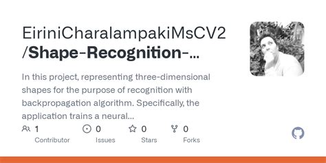Github Eirinicharalampakimscv Shape Recognition Neural Network With Backpropagation Algorithm