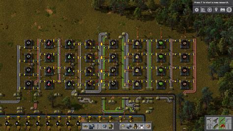 Pretty New To Factorio What Do You Think Of My Red Green Science