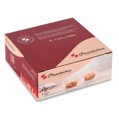 Pasabahce Elysia Schaaltjes Polat Home Huishoudelijke Artikelen