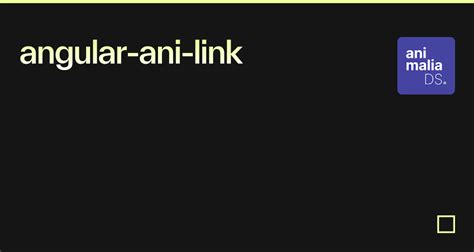 Angular Ani Link Codesandbox