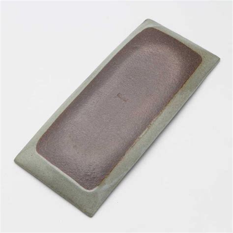 刷毛目 長角皿 27×12cm 和食器 食器 角皿 焼物皿 プレート 和食 瀬戸焼 日本製 舞陶館 通販 Yahooショッピング