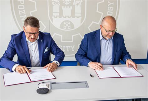 Poznan University Of Technology Signed An Agreement With Pozlab