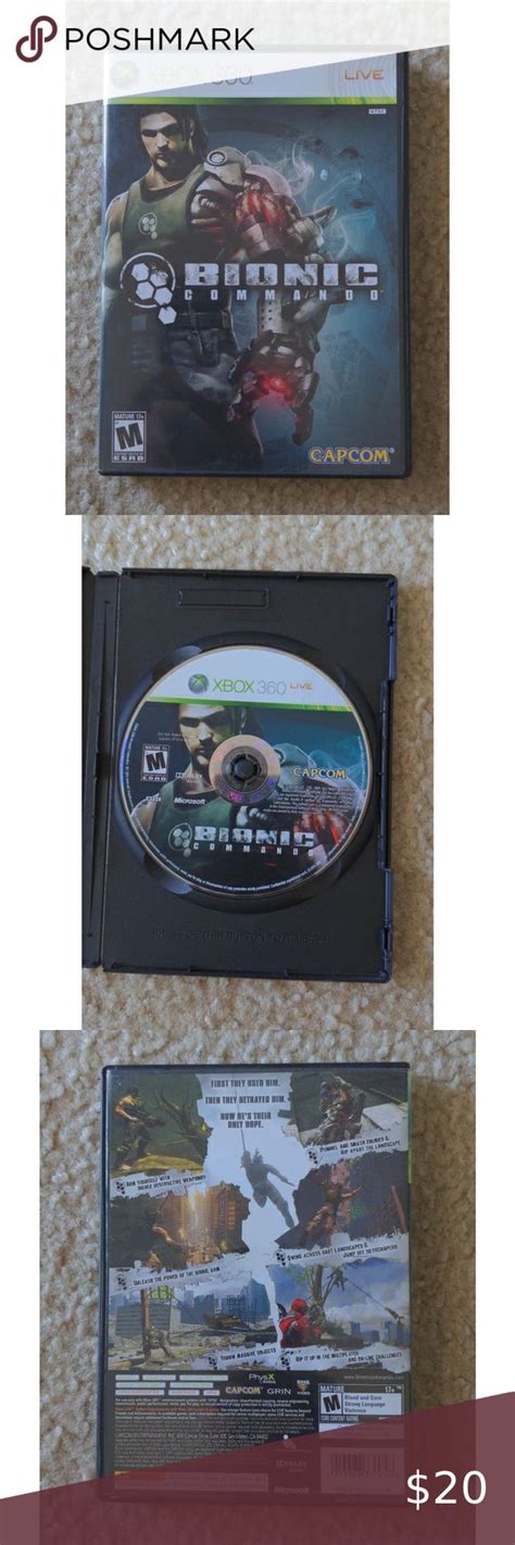 Bionic Commando For Xbox 360 Commando Xbox 360 Bionic