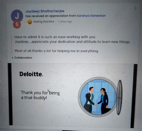 Joydeep Bhattacherjee On Linkedin Deloitte Careergrowth