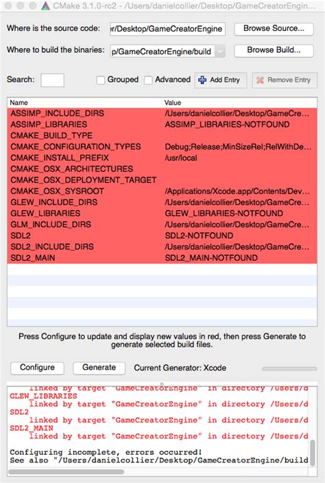 c cmake find library works on windows but not os x stack overflow
