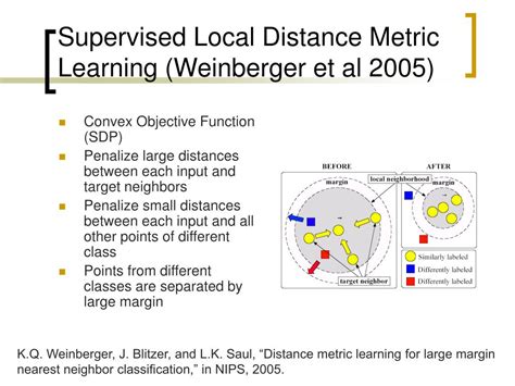 Ppt Supervised Distance Metric Learning Powerpoint Presentation Free Download Id269944