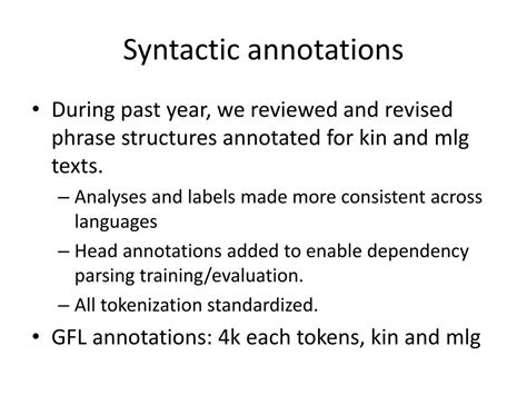 Ppt Ldmt Muri Data Collection And Linguistic Annotation Powerpoint Presentation Id3357719