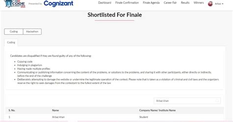 Arbaz Khan On Linkedin Codegladiators2021 Techgig Cognizant