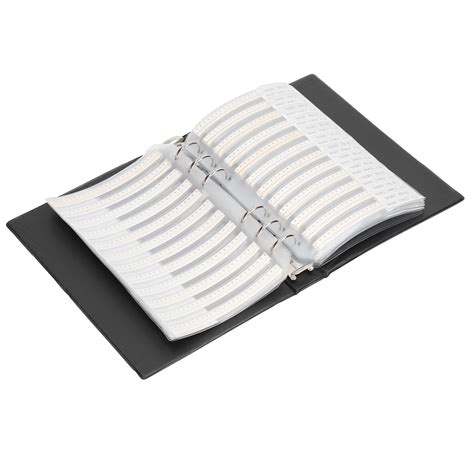 Smd Resistor Combo Sample Book Chip Resistors 0402 High Accuracy For Laboratory