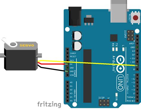 Image Vue Prototypage Du Tutoriel Arduino Sweep Carnet Du Maker L
