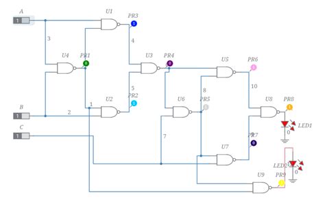 Full Adder Nand Multisim Live