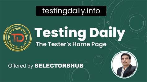 Selectorshub Tools Testing Daily The Testers Home Page Free Tool