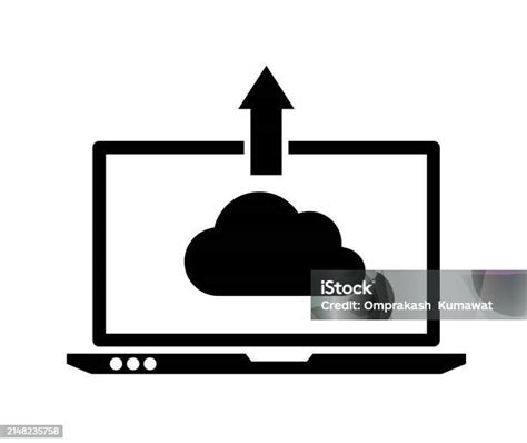 클라우드 컴퓨팅 아이콘 벡터 최고의 평면 아이콘입니다 0명에 대한 스톡 벡터 아트 및 기타 이미지 0명 개념 노트북 Istock