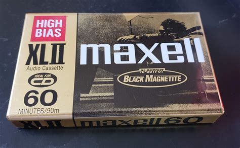 Maxell Cassette Audio Tape 60 Minute High Bias Standard Amazon Ca